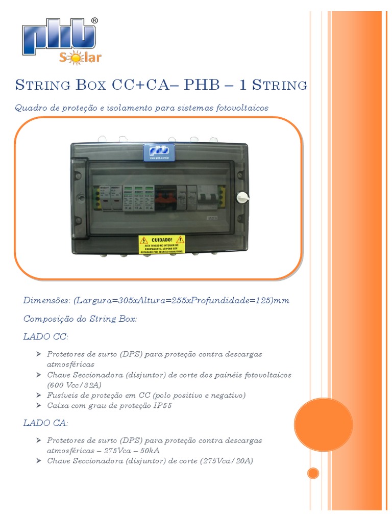 String Box PHB CC+CA (1 String) | PDF