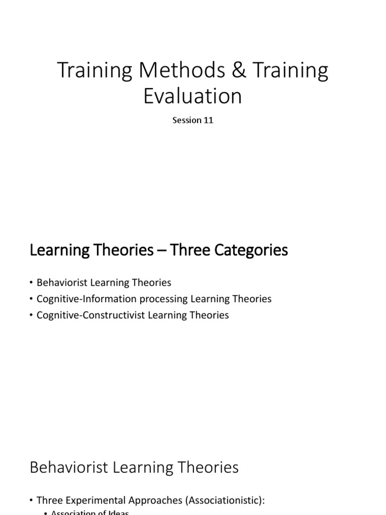 HRM 11 PDF | PDF | Behaviorism | Constructivism (Philosophy Of Education)