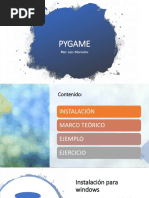 Como Desarrollar Juegos Con Pygame y Python | PDF | Python (lenguaje de programación ...