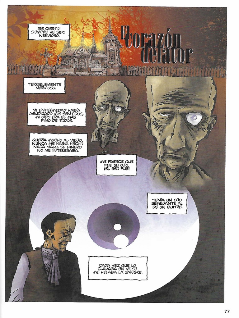 El Corazón Delator - Comic | PDF