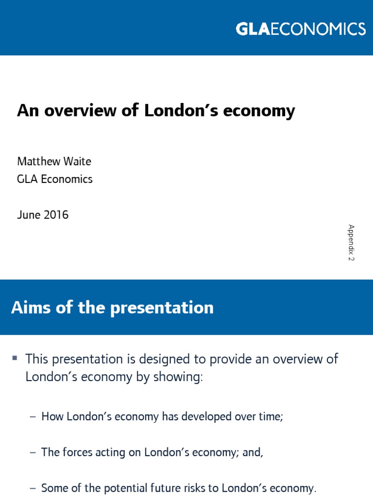 An Overview of London's Economy | PDF | London | United Kingdom