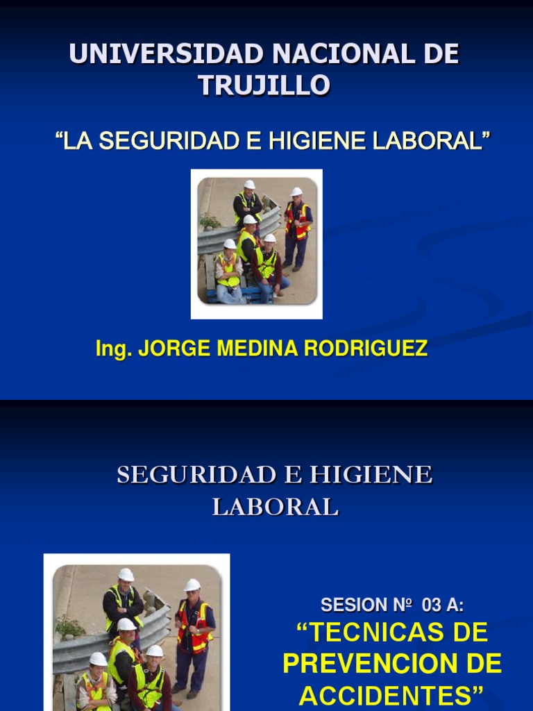 Clase 03 A | PDF | Seguridad y salud ocupacional | Labor