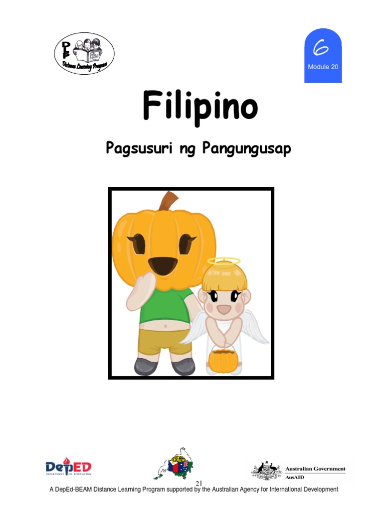 Filipino 6 DLP 20 Pagsusuri NG Pangungusap | PDF