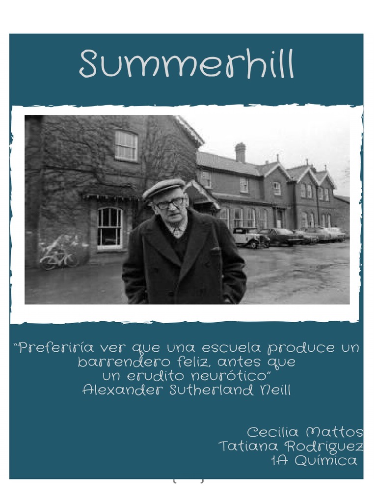 Summerhill Terminadoooo | PDF | Humor | Libertad