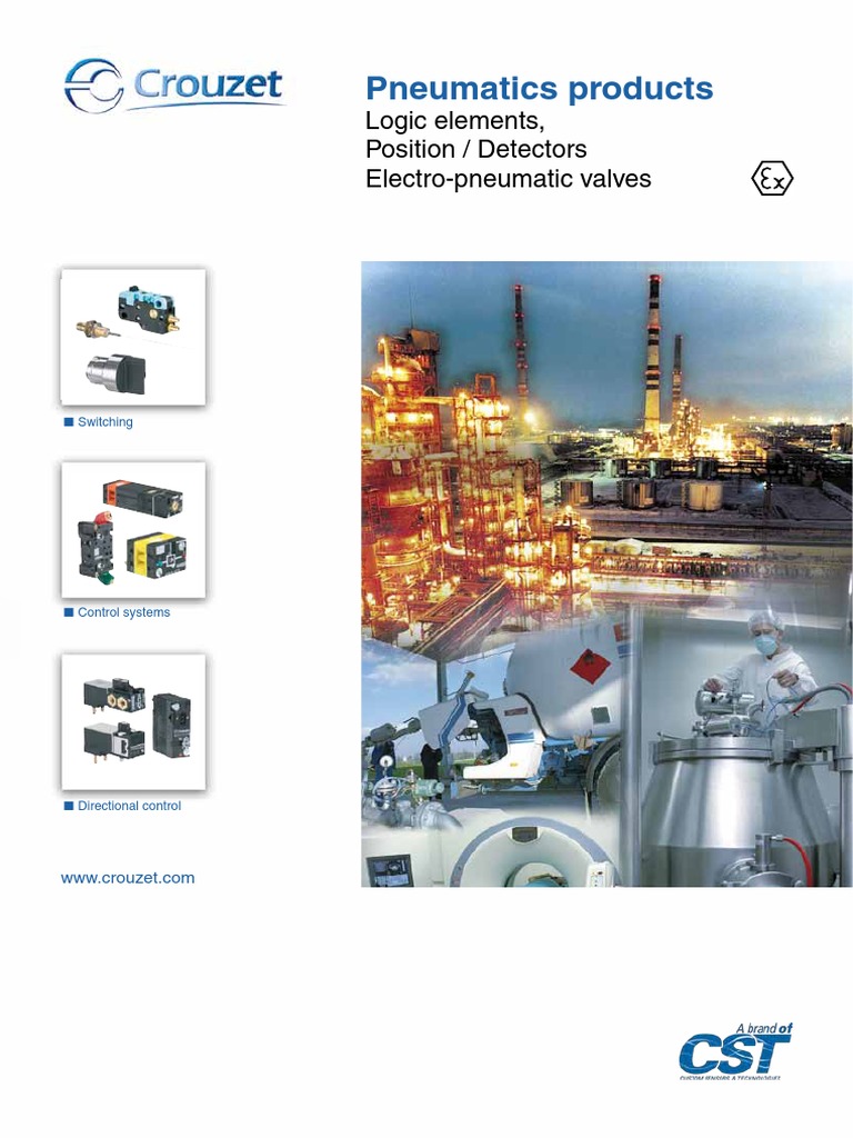 Pneumatics Products: Logic Elements, Position / Detectors Electro ...