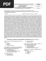 Evaluación de Sexto Grado, Cuarto Periodo | PDF | Medios de ...