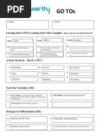 TEACHING WALKTHRUs - Explaining - Modelling | PDF | Metacognition | Concept