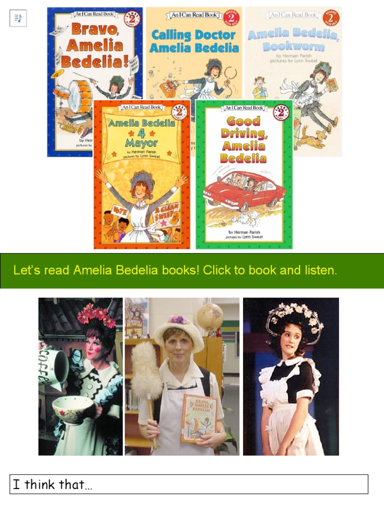 Listen to Amelia Bedelia Books | PDF