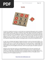 Tic Tac Toe Game Instructions and Rules | PDF