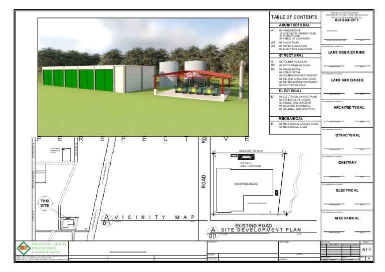 Site Development and Vicinity Map | PDF | Civil Engineering | Economic ...