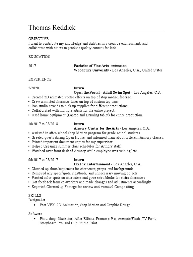 Thomas Reddick | PDF