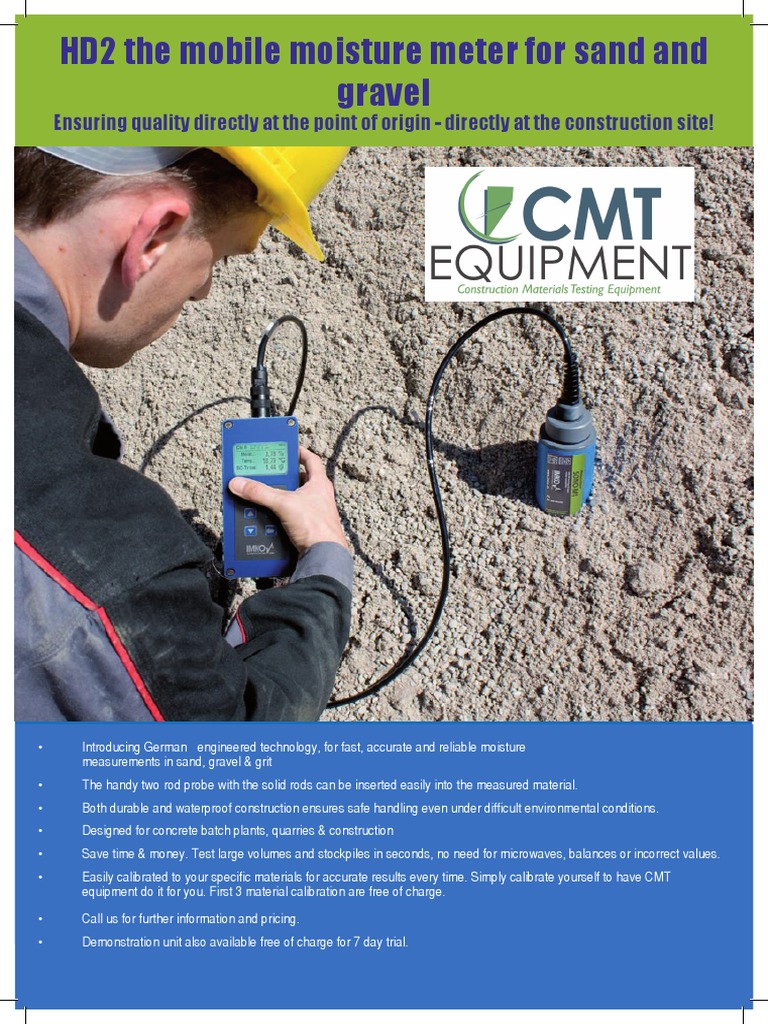 HD2 Brochure For CMT Equipment | PDF | Calibration | Measurement