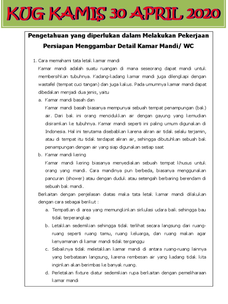 Tugas 10 Kug Kamis 30 April 2020 Xi Dpib 2 | PDF