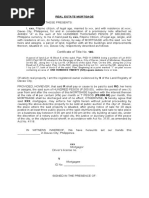 Unilateral Deed of Sale - SAMPLE | PDF | Common Law | Real Estate Law