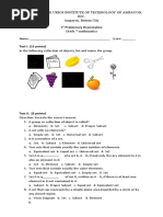 Grade 8 Math Final Exam Paper | PDF | Fraction (Mathematics) | Arithmetic
