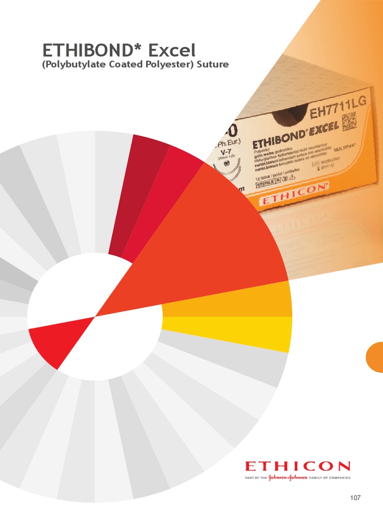 ETHIBOND Excel: (Polybutylate Coated Polyester) Suture | PDF | Surgical ...