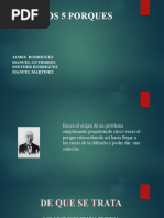 5 Porques | PDF | Lean Manufacturing | Toyota