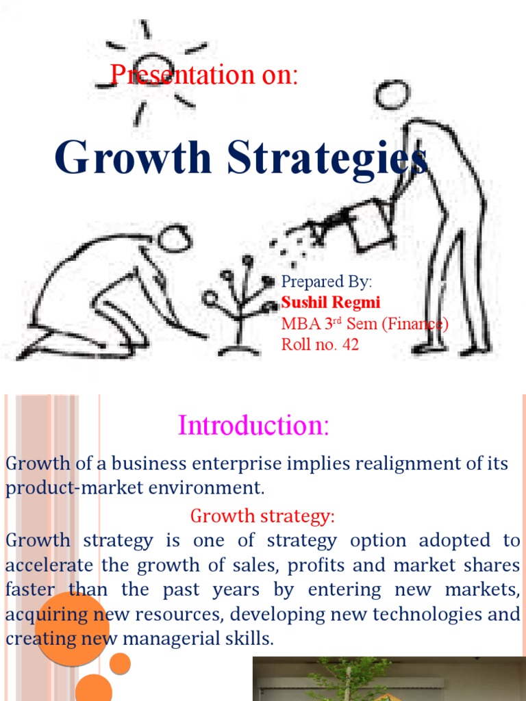 Growth Strategies | PDF | Economies | Market (Economics)