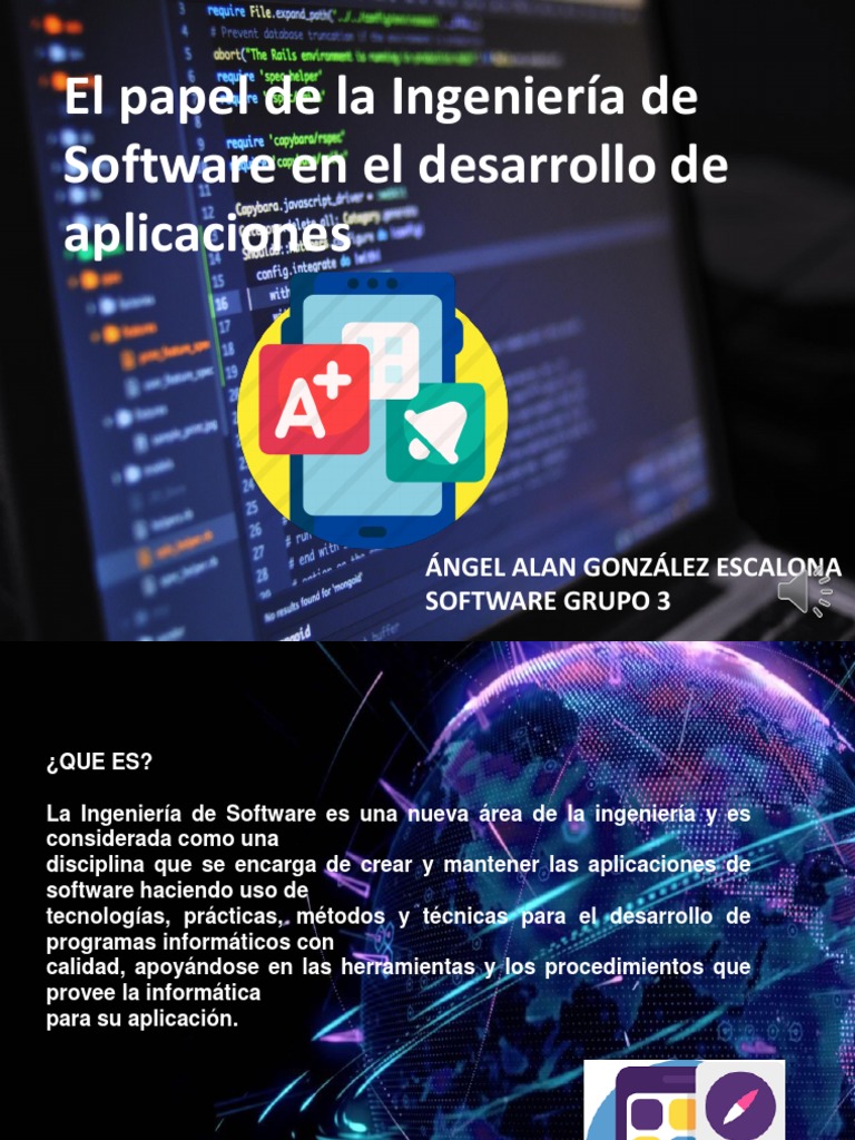 El Papel de La Ingeniería de Software en El Desarrollo de Aplicaciones ...