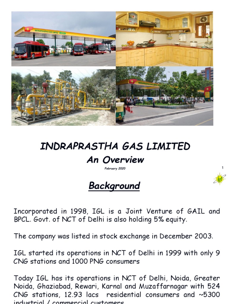Indraprastha Gas Limited An Overview: February 2020 | PDF | Economies ...