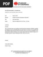 Request Letter To Veco - 191118 | PDF