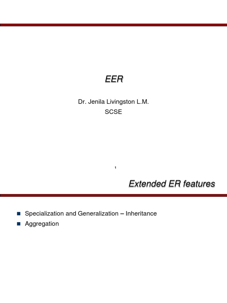 2 Data Modeling Eer Pdf Inheritance Object Oriented Programming 9455