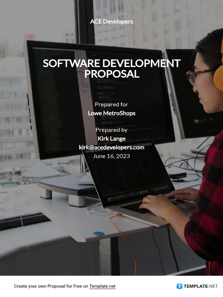 Software Development Proposal Template | PDF | Software | Design