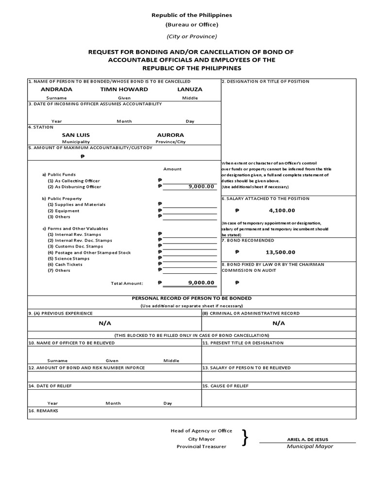 Form 57A | PDF | Government | Politics