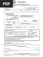 ODSP APPLICATION FORM (Incoming 1st Year and Continuing Students) | PDF ...