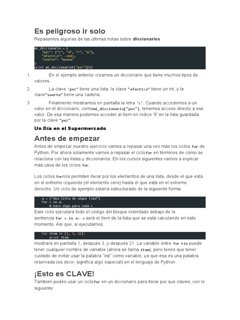 Python Codeacademy | PDF | Python (lenguaje de programación ...
