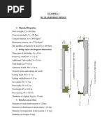 Slab Bridge Design Example | PDF