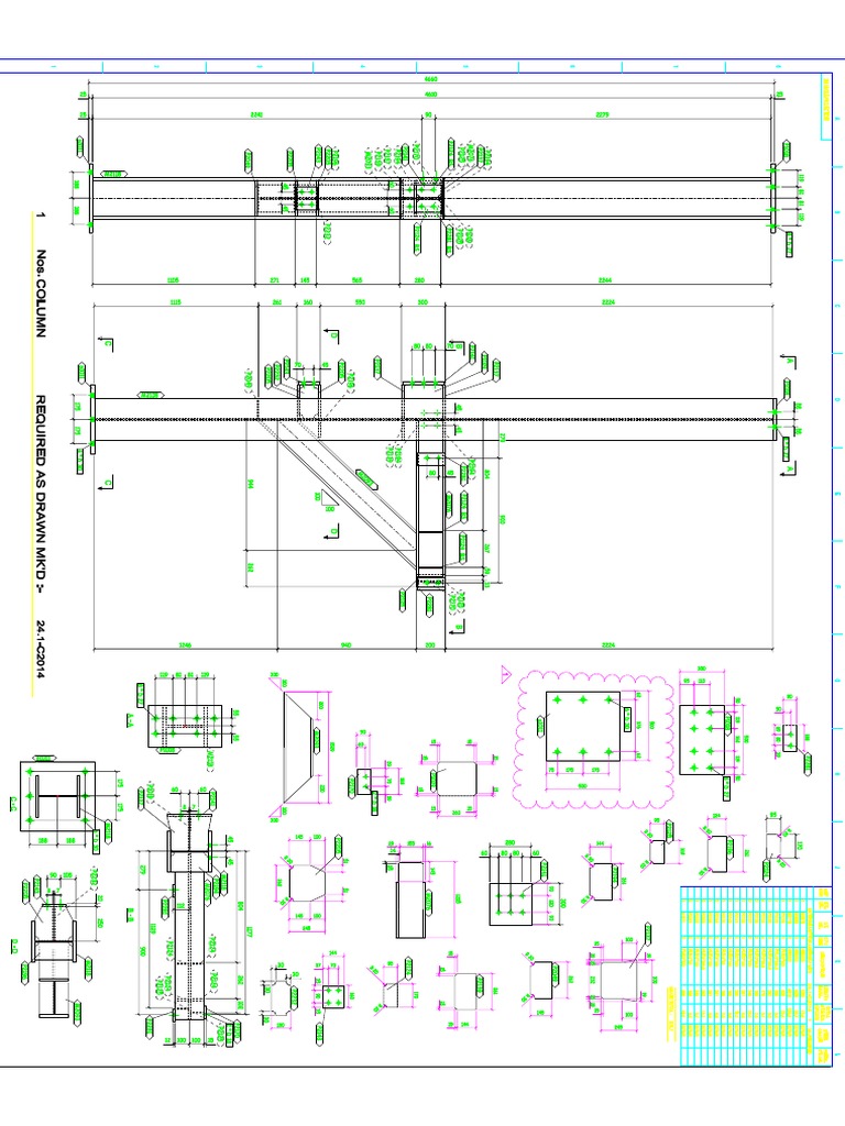 Fabrication Drawing Sample