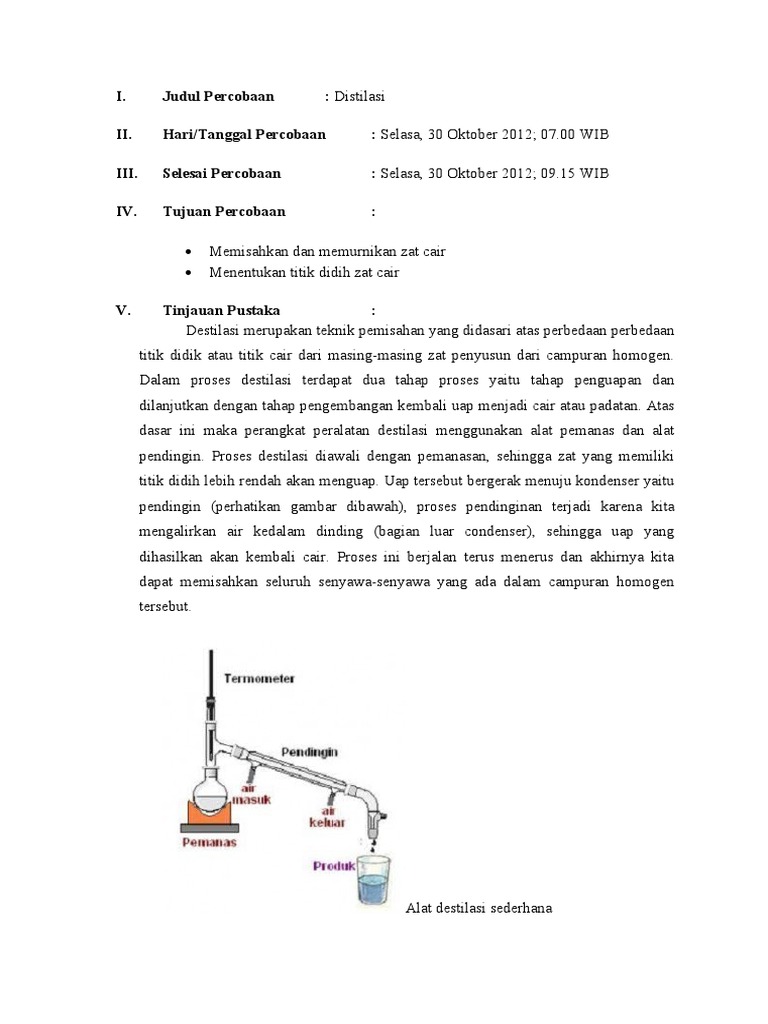 Distilasi | PDF