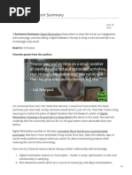 Digital Minimalism by Cal Newport | PDF | Adolescence | Anxiety