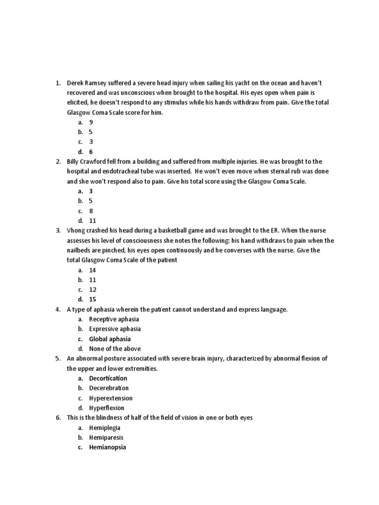 NeuroSensory Exams | PDF | Epilepsy | Stroke