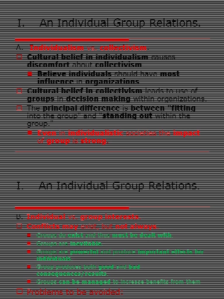 Understanding Group Dynamics: An Analysis of Factors Influencing ...
