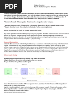 Kitchen Chemistry: Exploring Changes | PDF | Chemical Substances ...