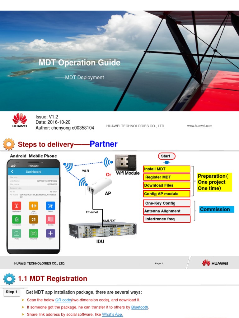 MDT Operation Guide | PDF | Wi Fi | Android (Operating System)