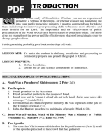 HOMILETICS | PDF | Homiletics | Sermon