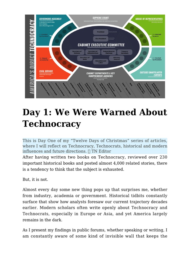 Understanding Technocracy's Impact | PDF | The United States ...