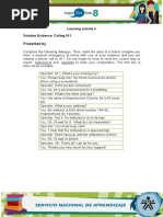 911 Emergency Call Script | PDF