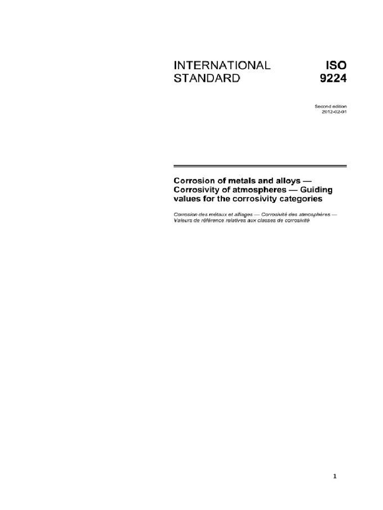 Iso 9224-2012 | PDF
