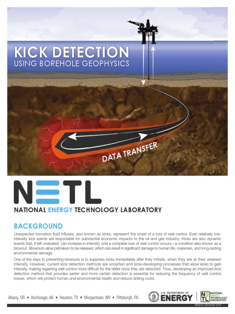 Kick Detection: Using Borehole Geophysics | PDF | Blowout (Well Drilling) | Borehole