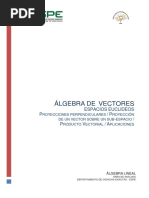 Proyección de Vectores: Fórmulas y Ejemplos | PDF | Vector Euclidiano ...