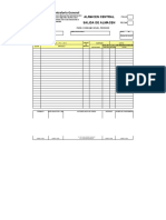 Formato de Nota de Salida de Almacén | PDF