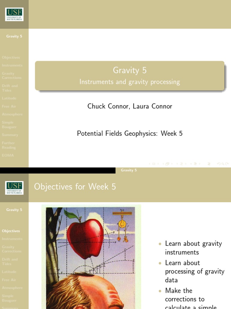 Gravity 5: Instruments and Gravity Processing | PDF | Tide | Gravity