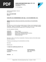Service Request Daikin | PDF