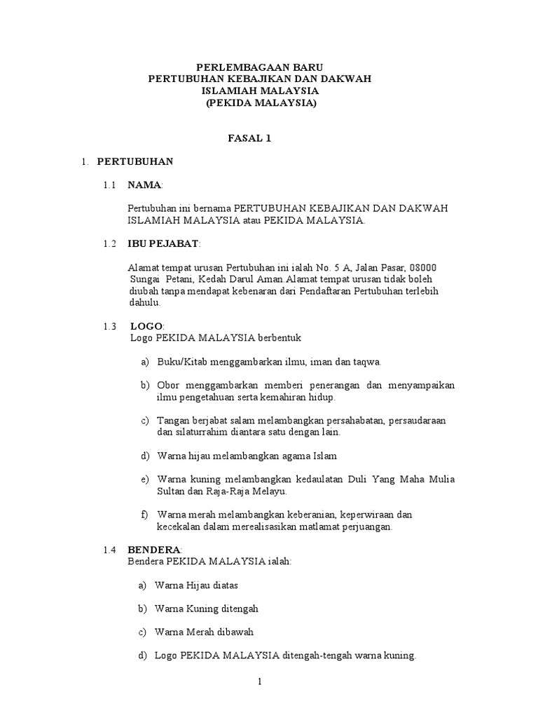 Pekida Malaysia | PDF