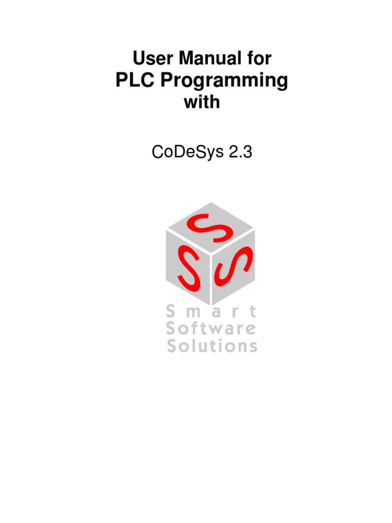 Manual CoDeSys V23 E | PDF | Parameter (Computer Programming) | Subroutine