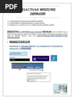 ¿Cómo Desactivar El Antivirus Bitdefender en Windows | PDF | Microsoft Windows | Informática